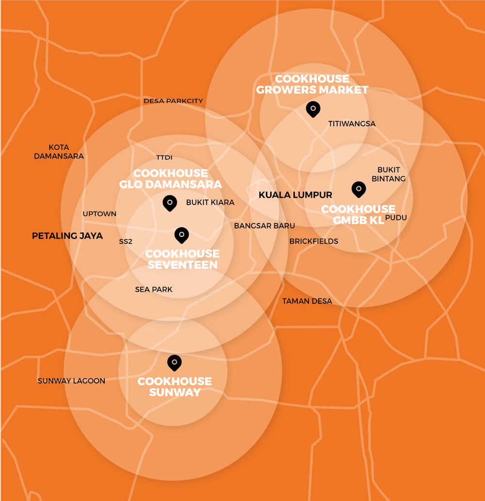 Locations — COOKHOUSE - Malaysia's Premier Cloud Kitchen / Shared Kitchen