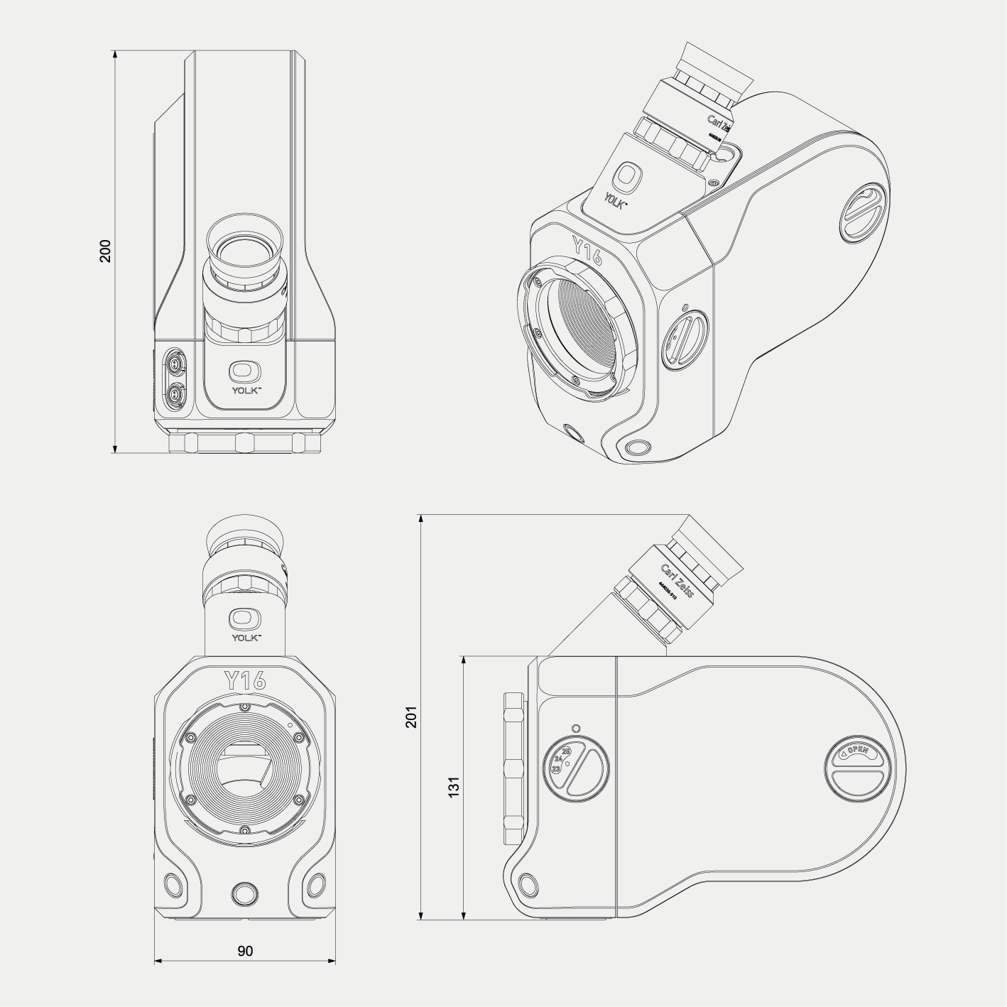 Y16 Super 16 film camera — YOLKLAB