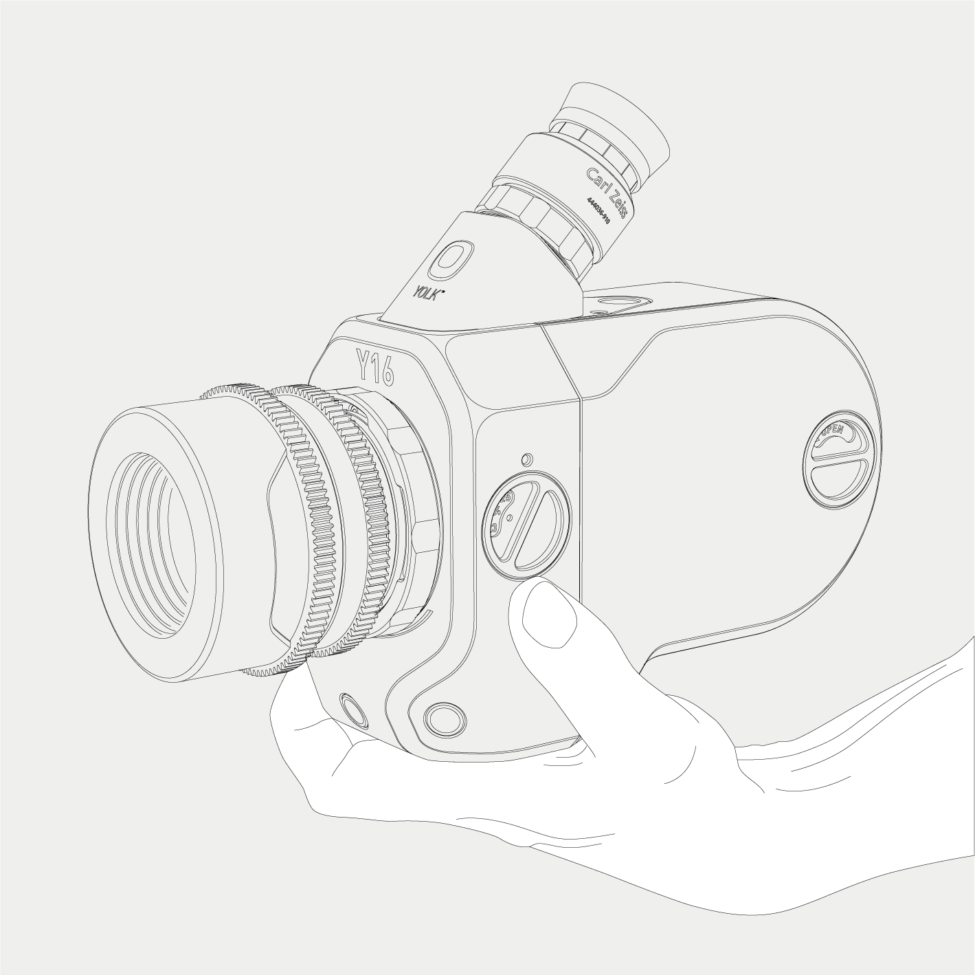 Y16 Super 16 film camera — YOLKLAB