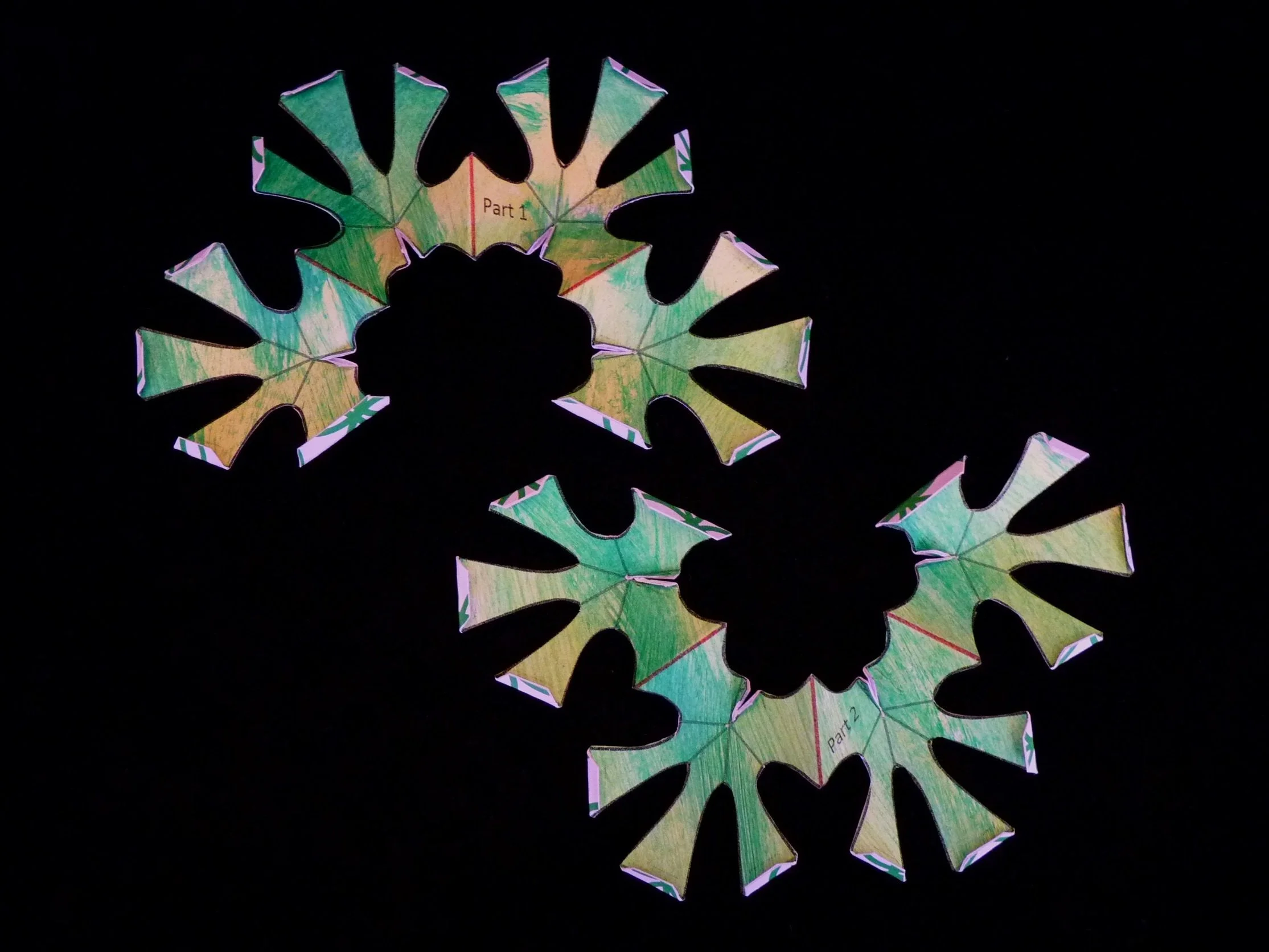 Icositetrahedron Paper Galaxy icositetrahedron-paper-galaxy