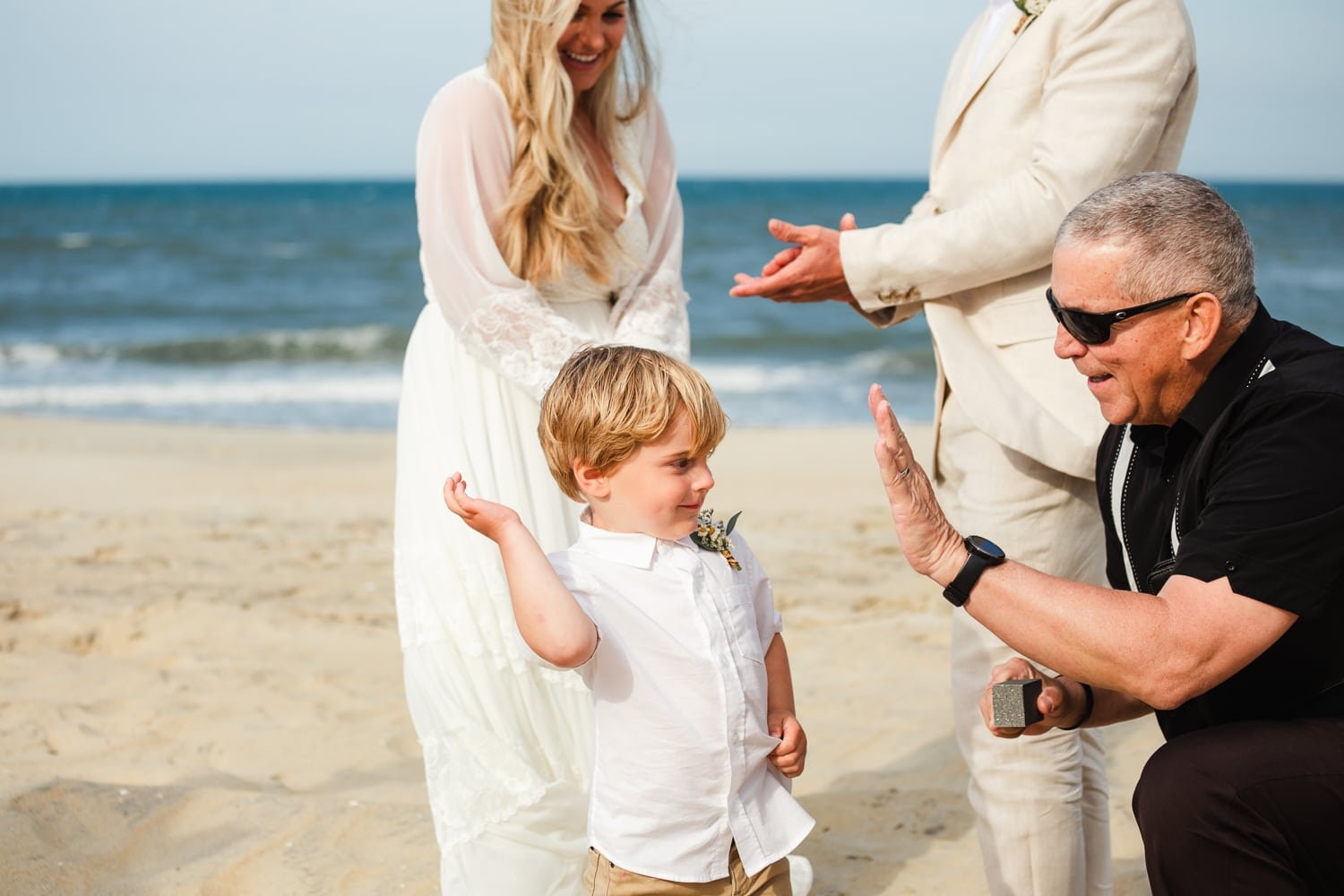 Spring Nags Head Intimate Wedding
