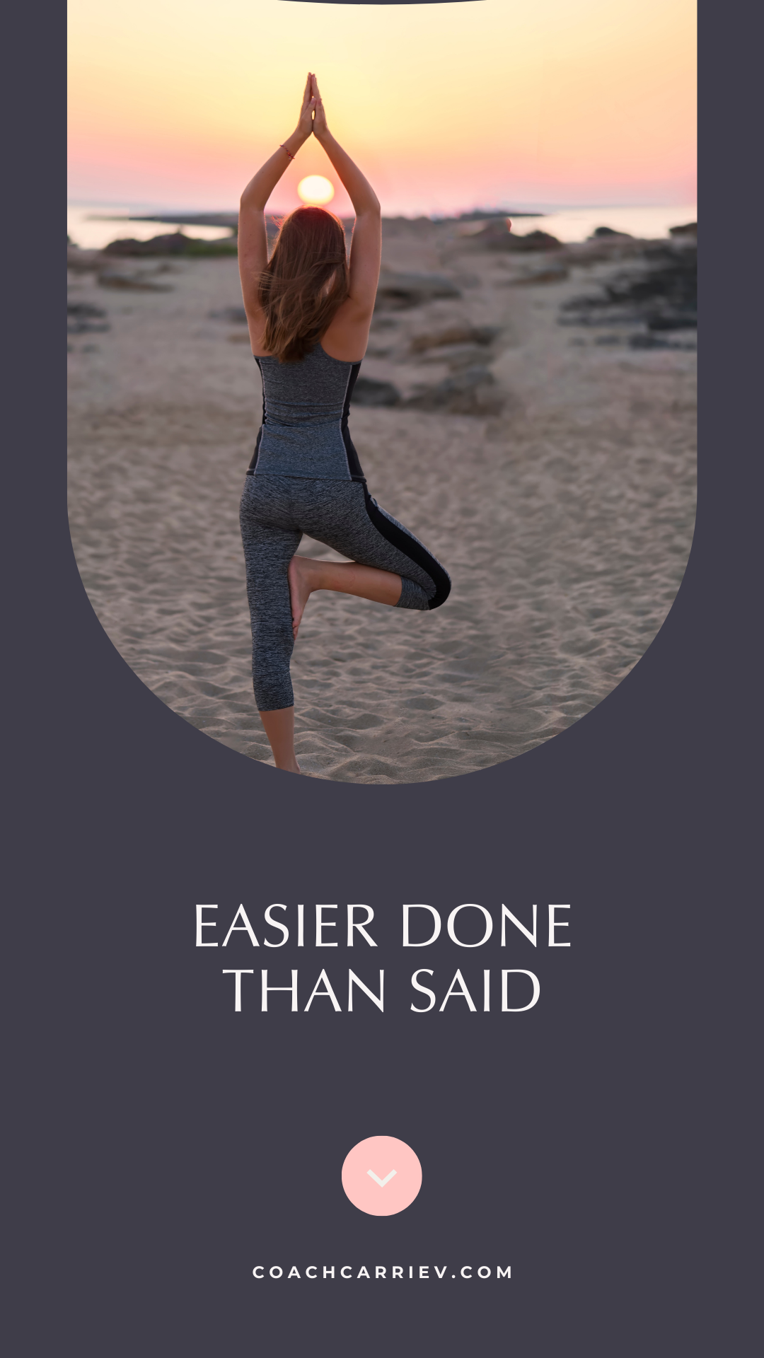 Easier Done Than Said — Carrie Vee