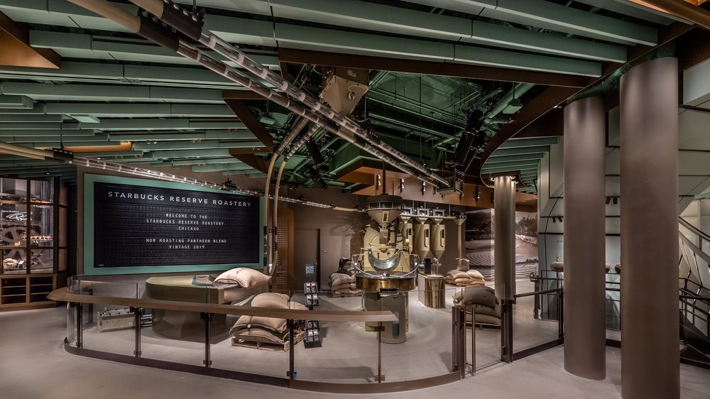 Starbucks Reserve Roastery : Chicago — John Nelson Design