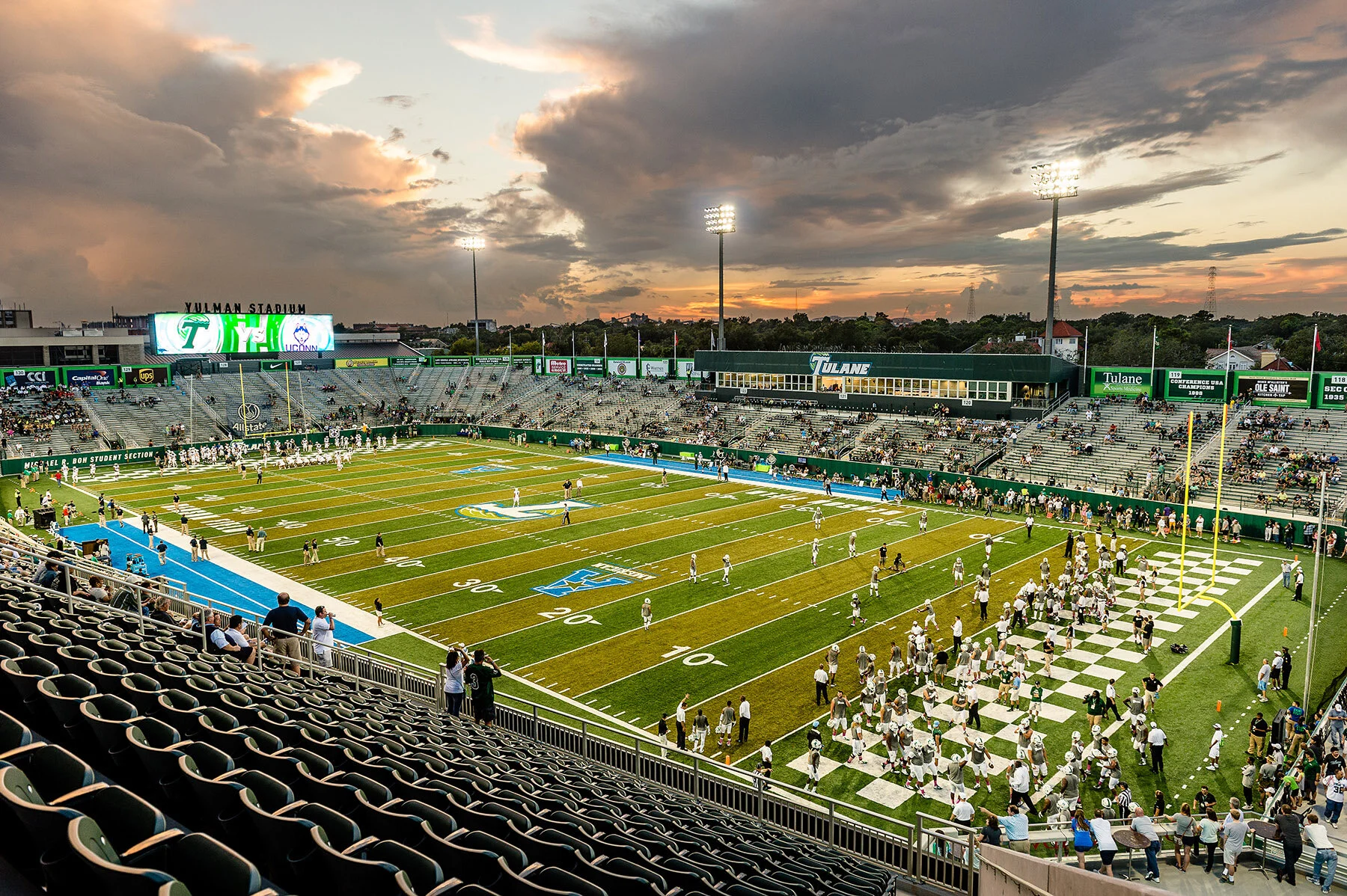 Yulman Stadium Environmental Branding — John Nelson Design