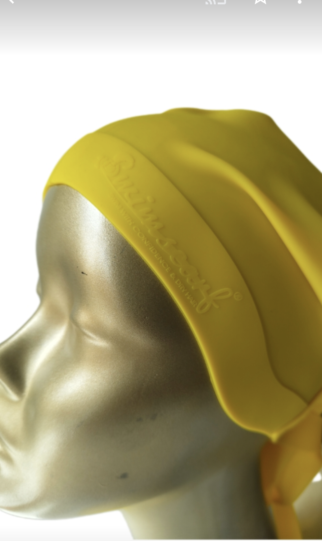 Swimscarf - swim headscarf the long hair cap for kids and adults ...