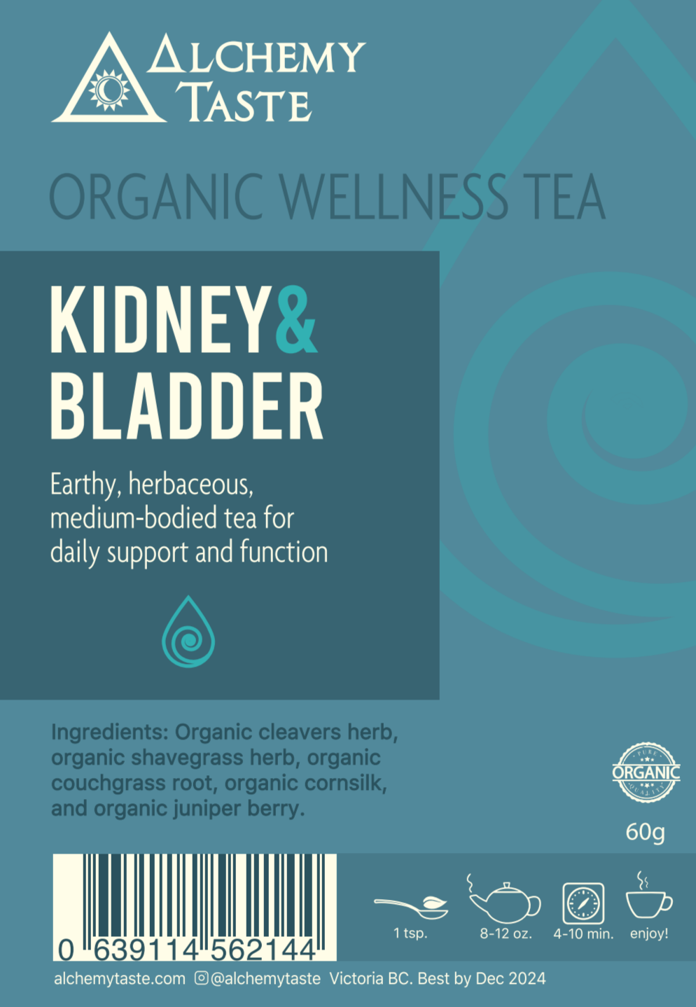 Kidney & Bladder {Wellness Tea} — Alchemy Taste | Organic SuperFoods ...