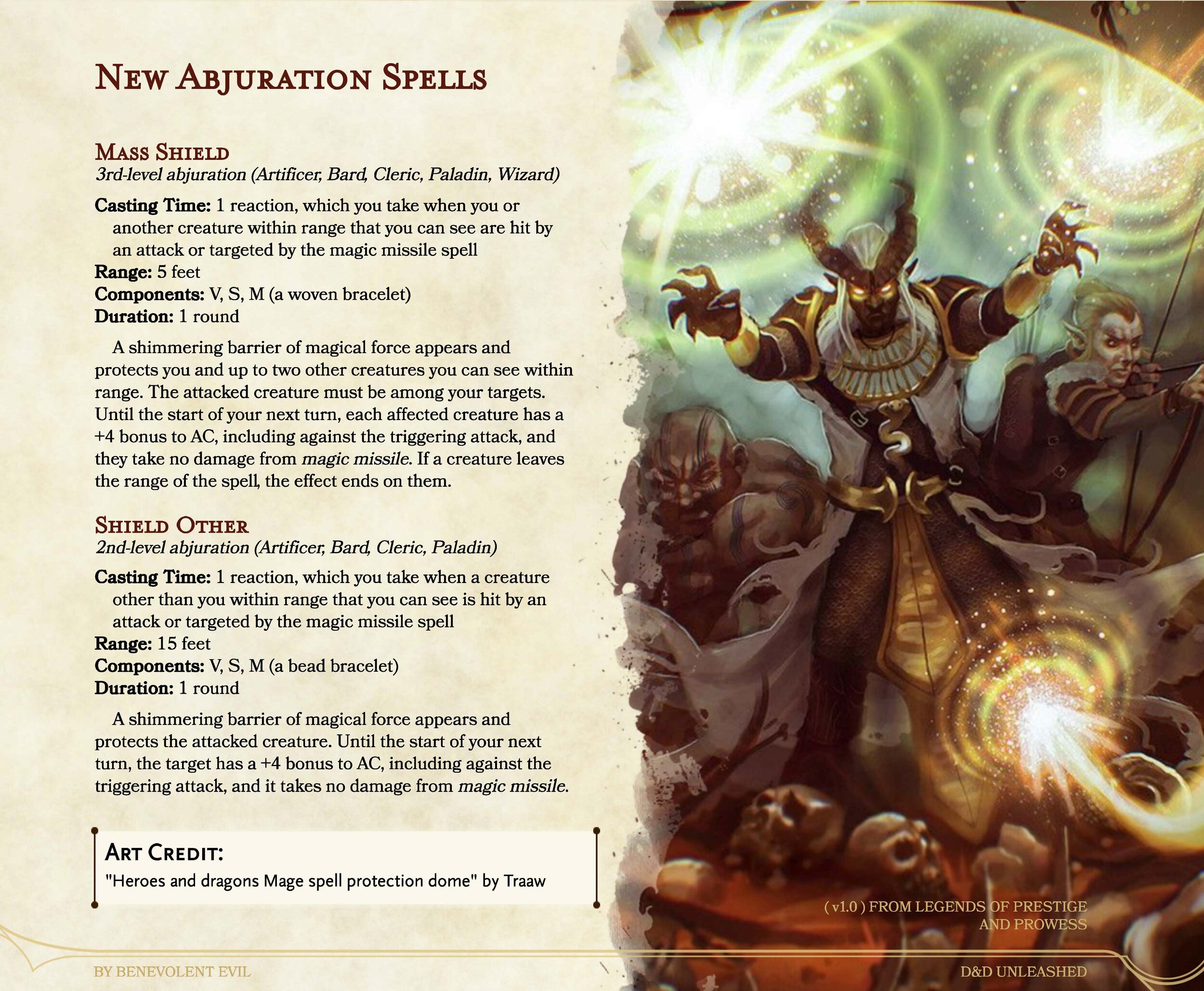 New Spells: Greater Shields — DND Unleashed: A Homebrew Expansion for ... New Spells: Greater Shields — DND Unleashed: A Homebrew Expansion for ...