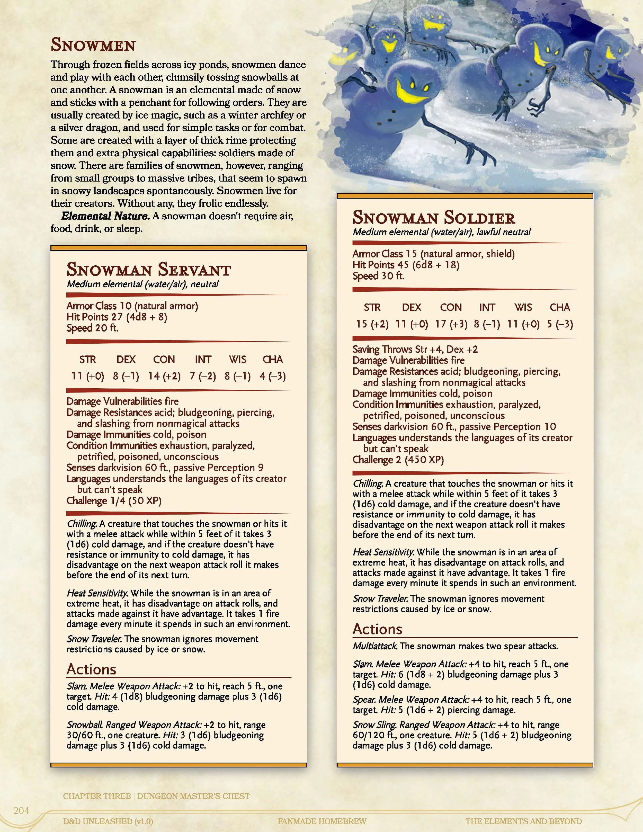 Frosty Encounters in the Arctic — DND Unleashed: A Homebrew Expansion ...