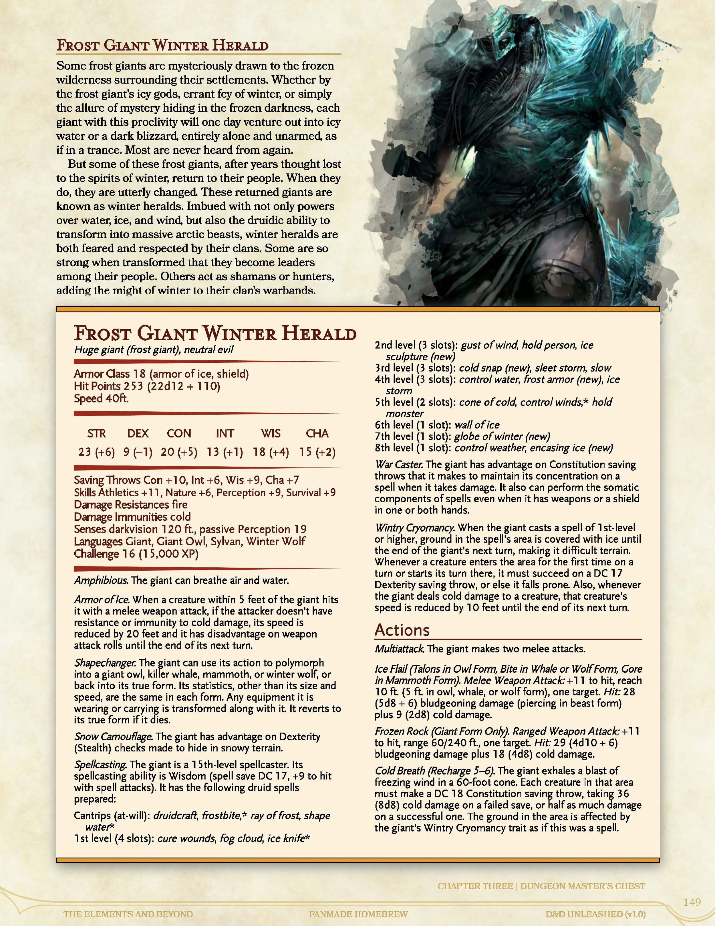 Frosty Encounters in the Arctic — DND Unleashed: A Homebrew Expansion for 5th Edition Dungeons ...