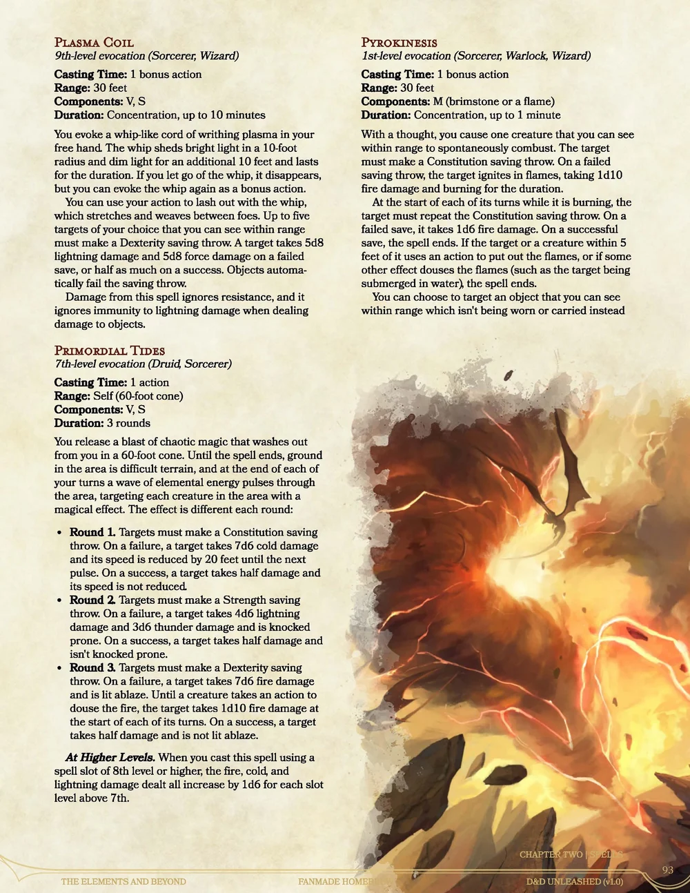 Lightning, Storms, and Electricity — DND Unleashed: A Homebrew ...