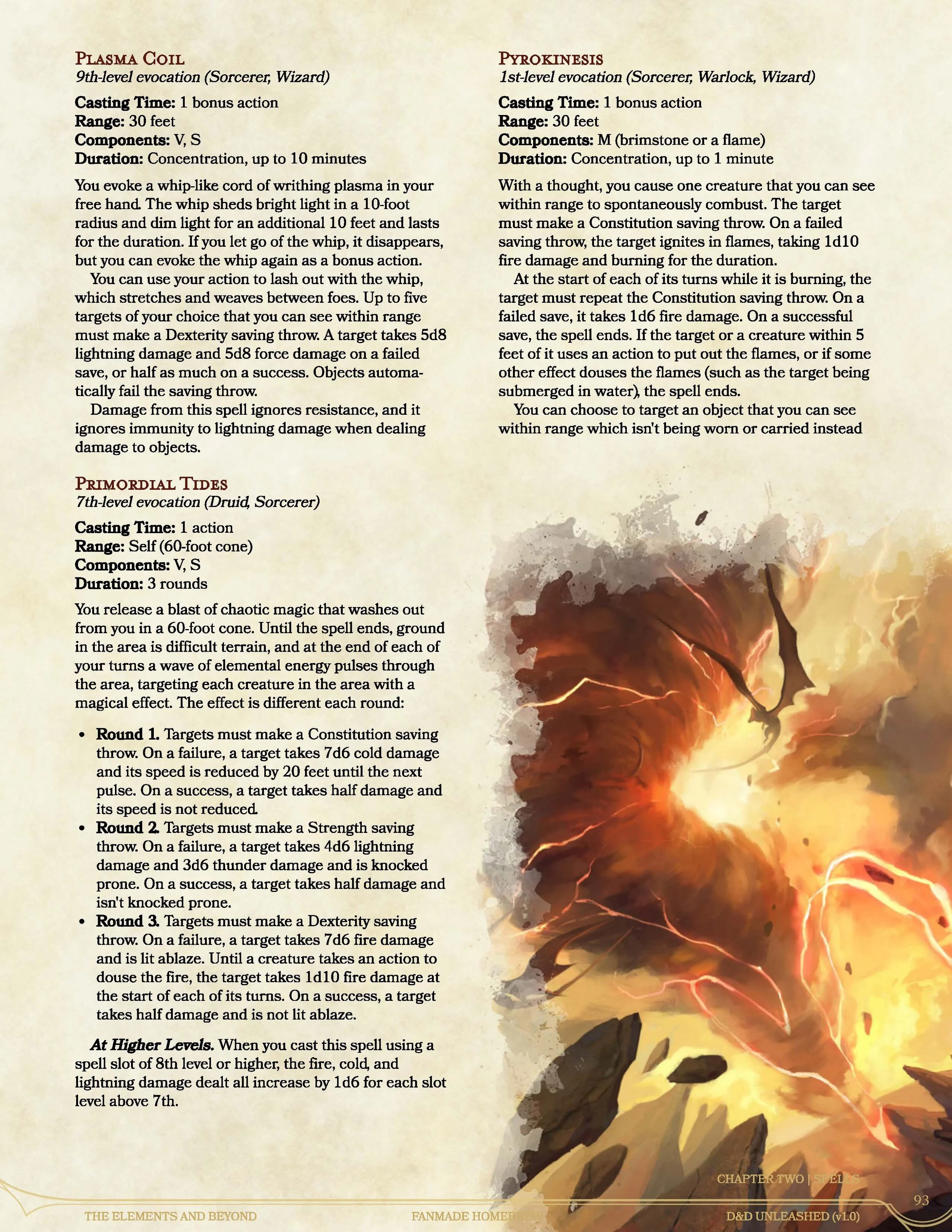 Lightning, Storms, and Electricity — DND Unleashed: A Homebrew ...