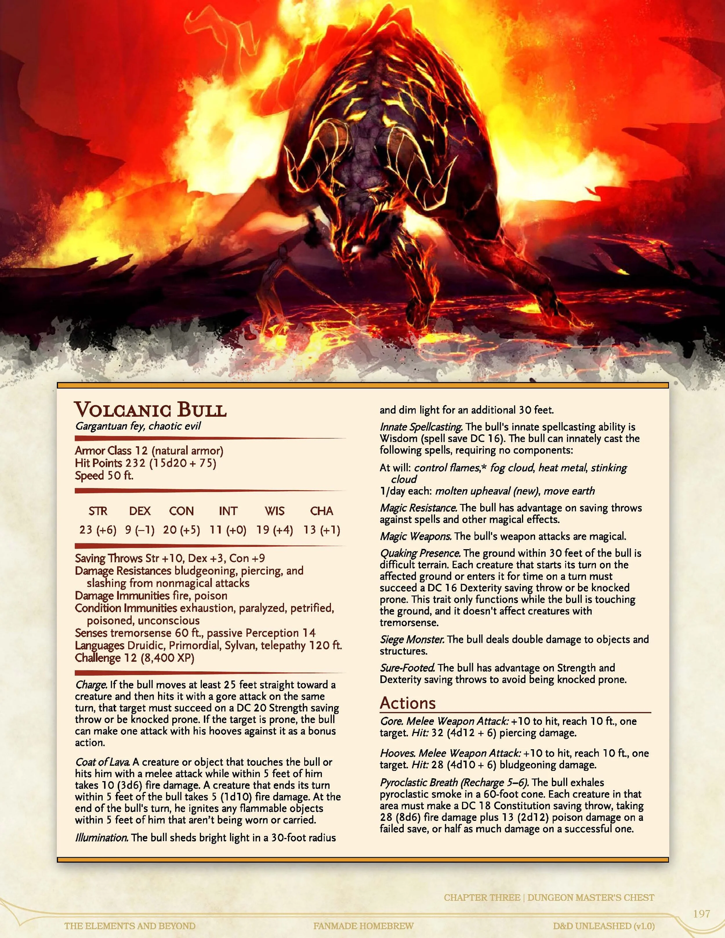 Volcanoes and the Plane of Magma — DND Unleashed: A Homebrew Expansion ...