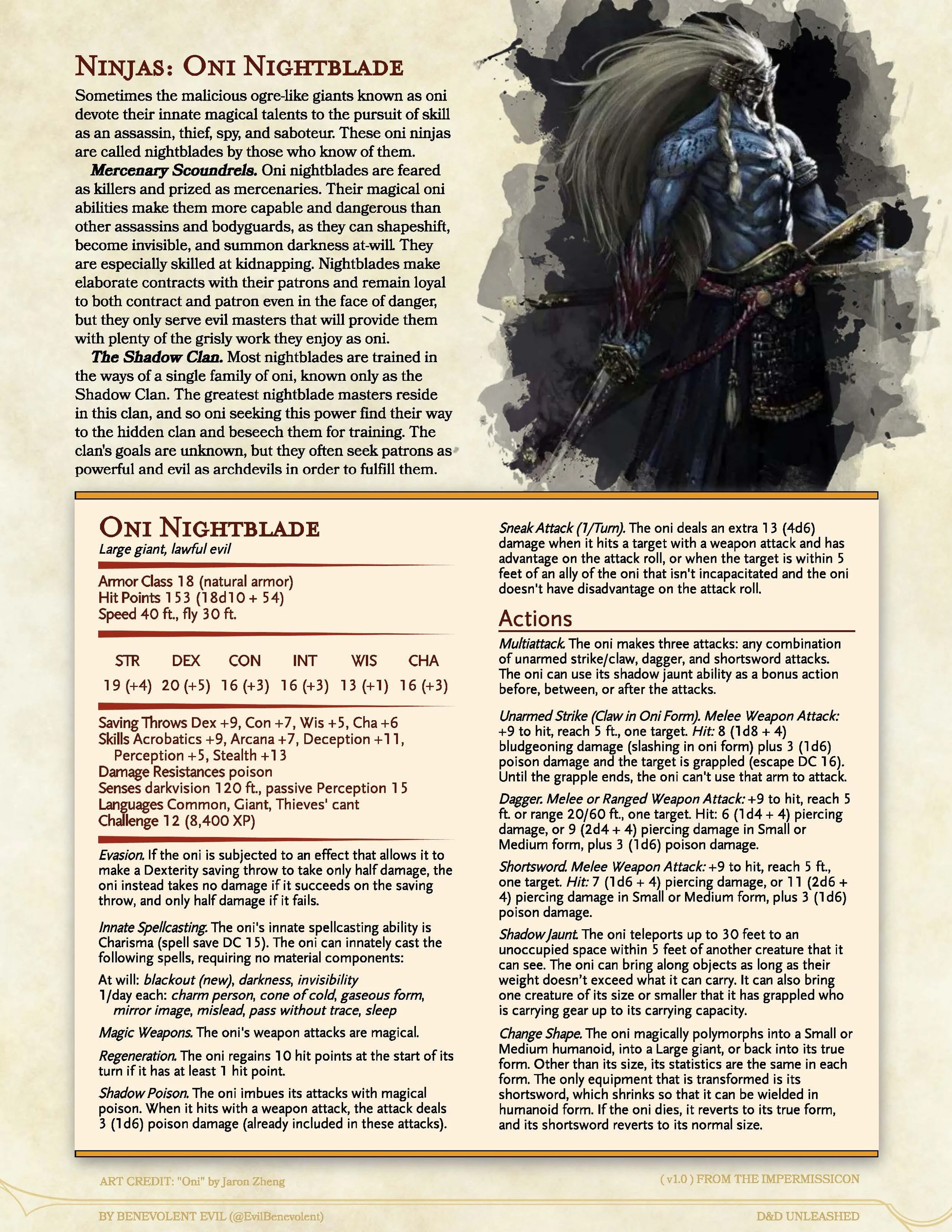 D&d 5e homebrew monsters - ranchrot