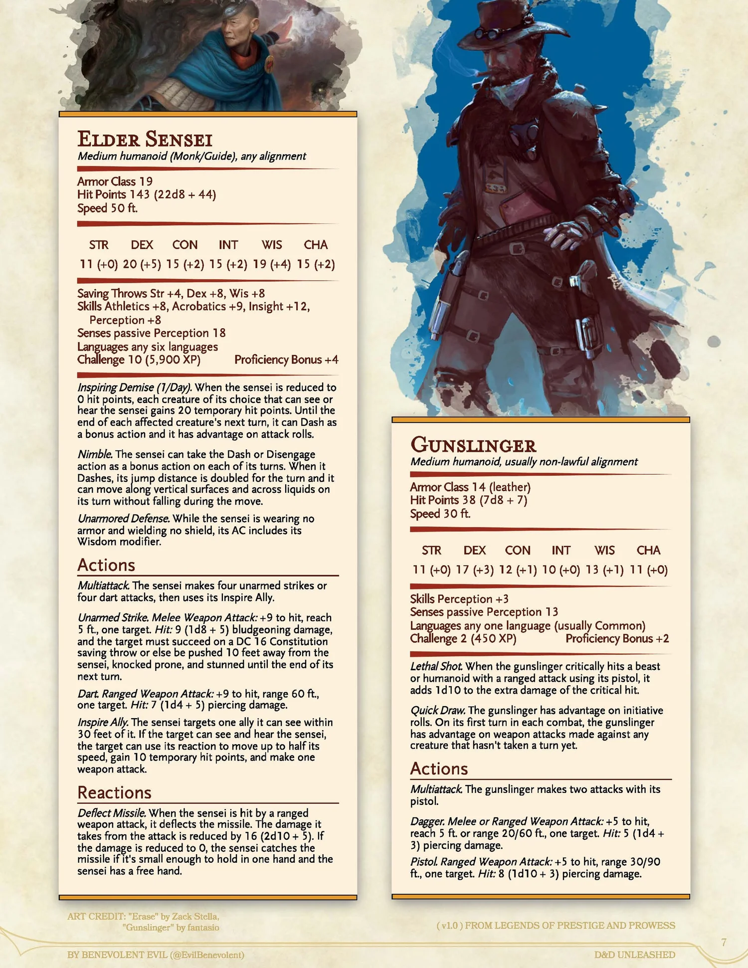 Thirty-One New Humanoid NPCs — DND Unleashed: A Homebrew Expansion for ...