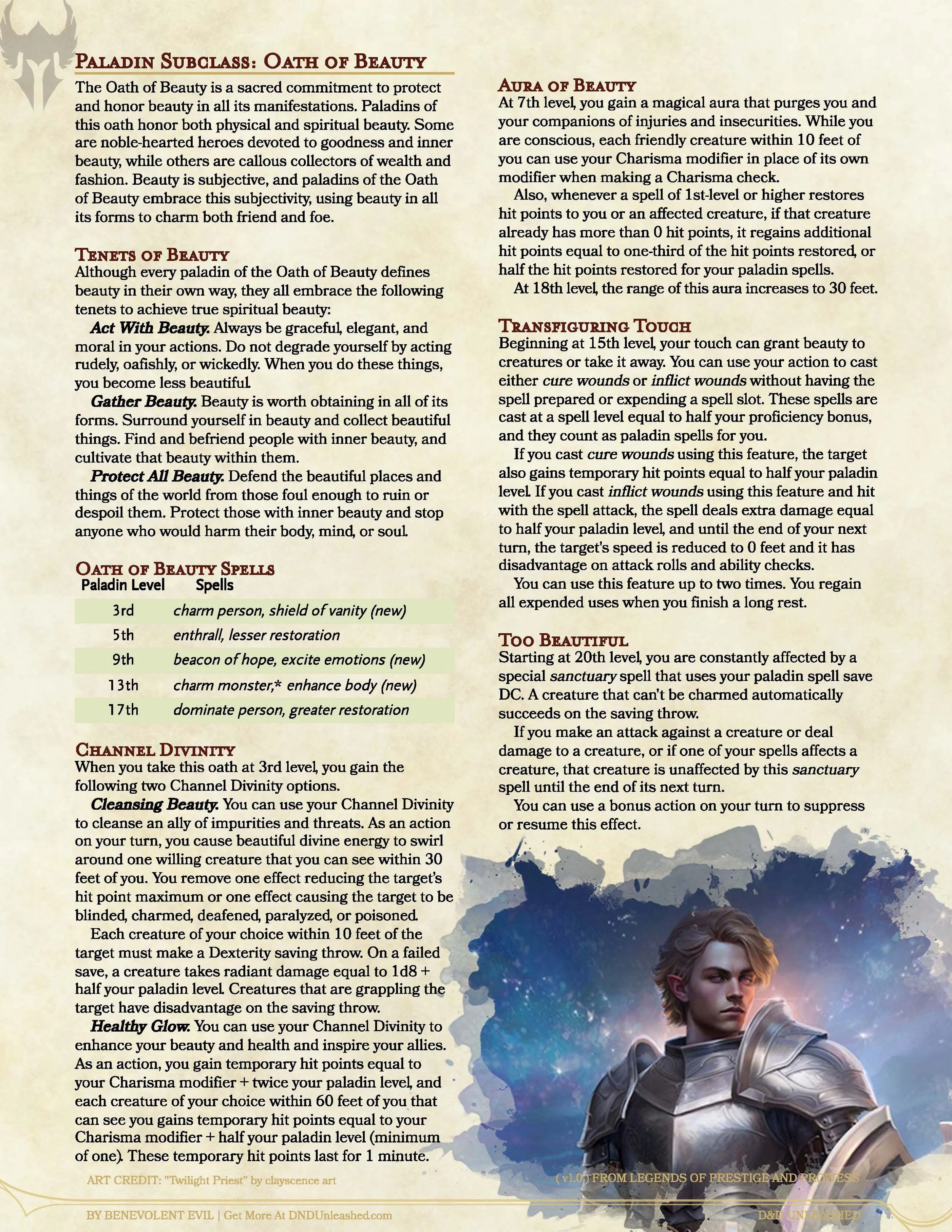 DND Unleashed: A Homebrew Expansion for 5th Edition Dungeons and Dragons
