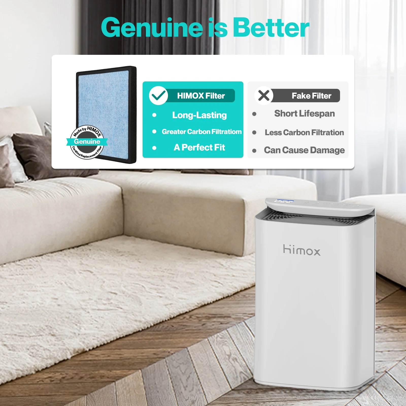 M11 Replacement Filter — Himox.com/home