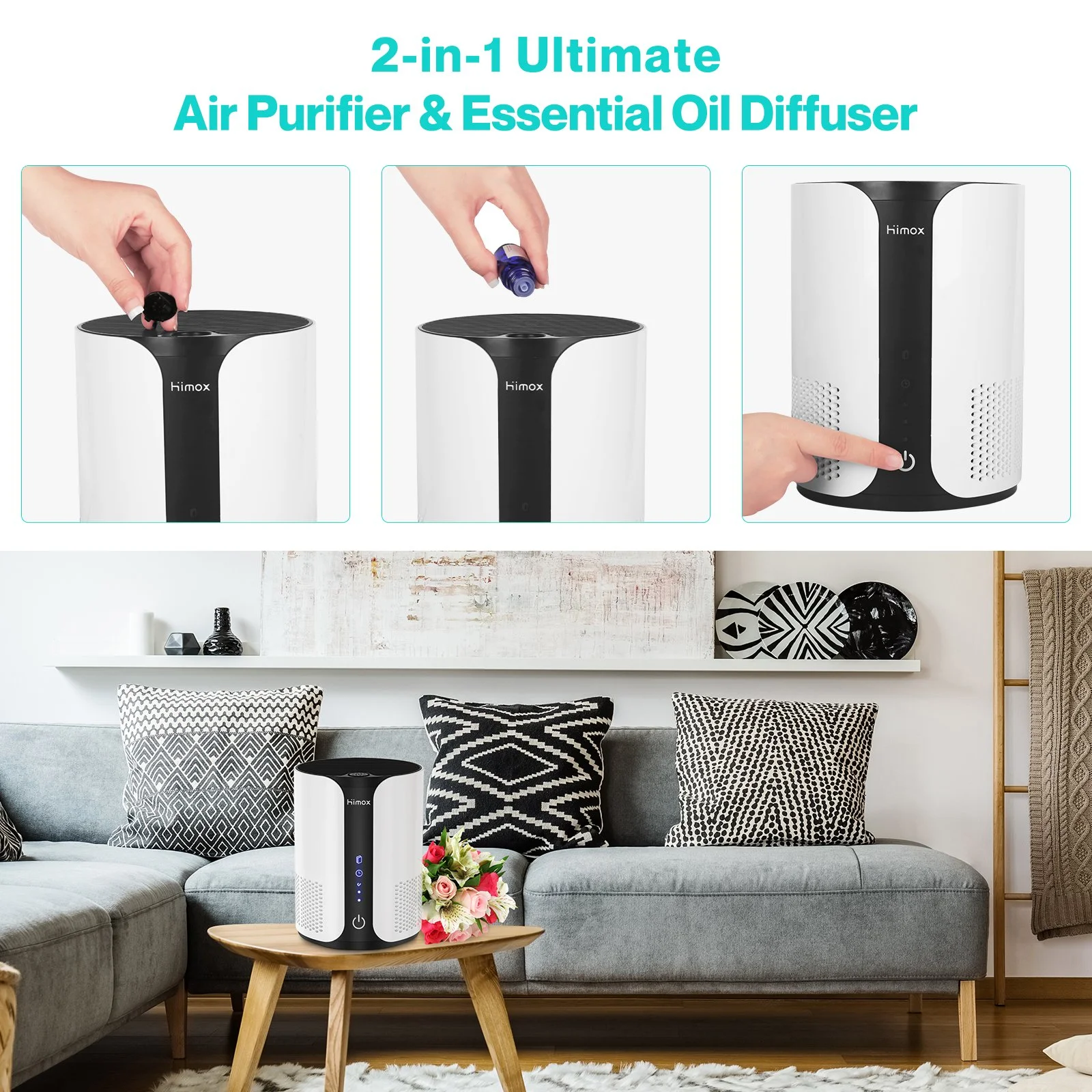 Air Purifier AP01 - 2 Pack — Himox.com/home