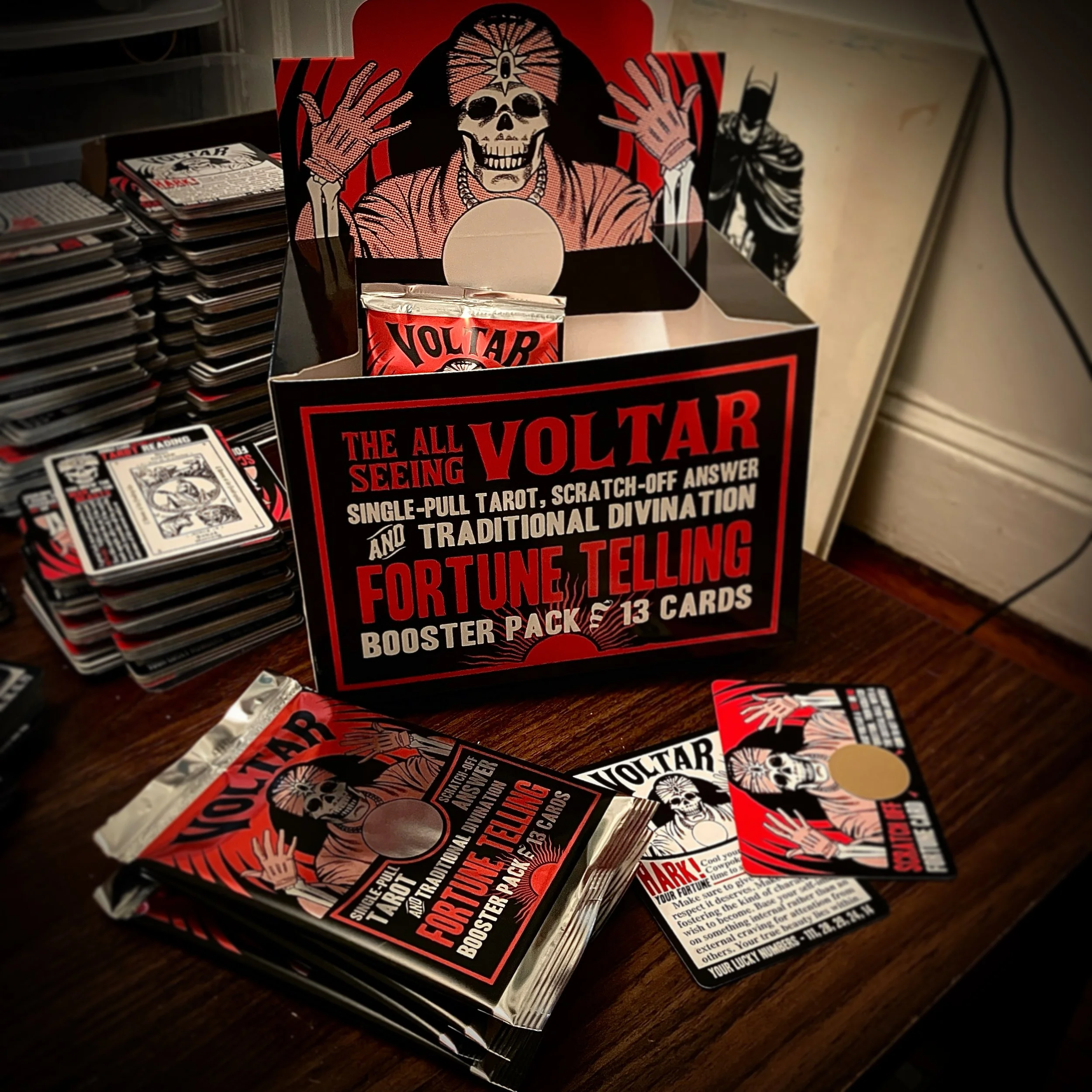 VOLTAR FORTUNE CARDS / 13 Card Booster Pack — HH Toy Company