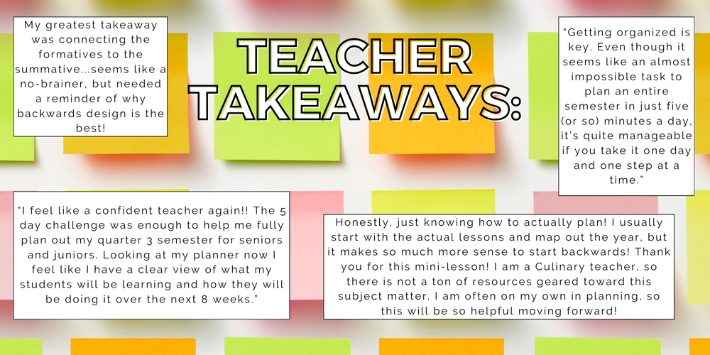 Backwards Plan with BNT Challenge — Brave New Teaching