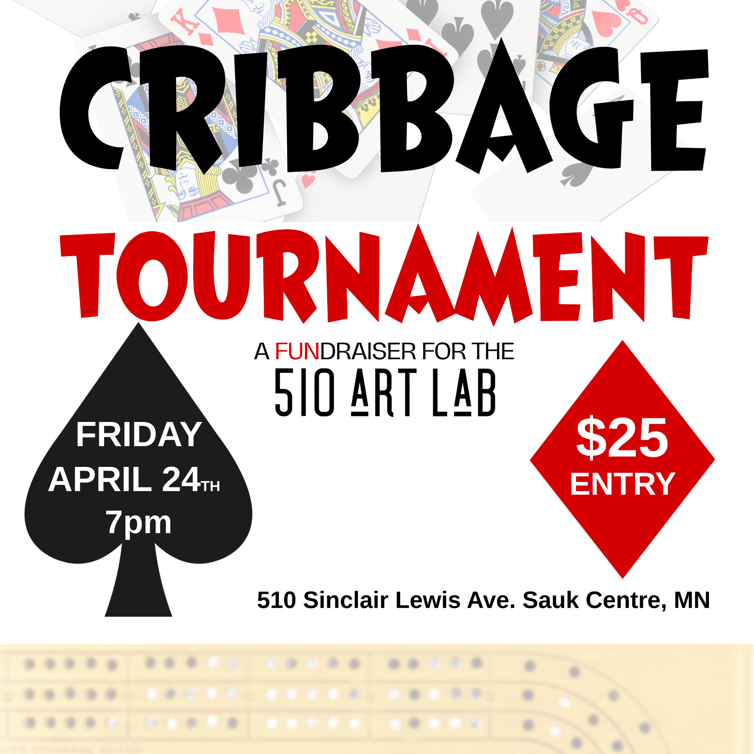 Cribbage Tournament — 510 Art Lab