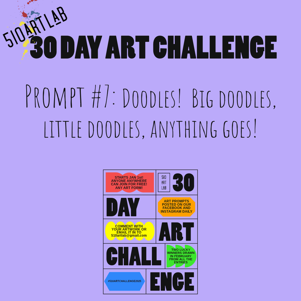 30 Day Art Challenge 510 Art Lab