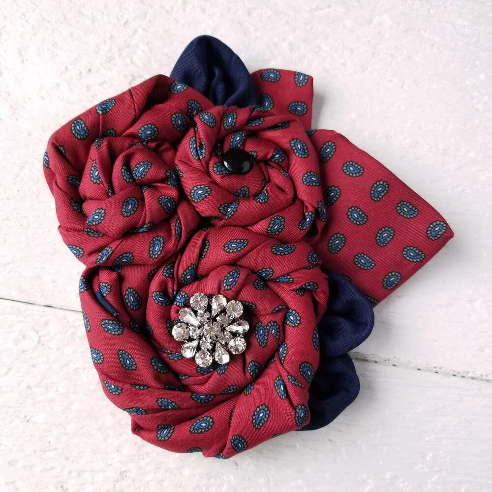 Memory Pillow made from Neckties — Memorable Handmade Gifts