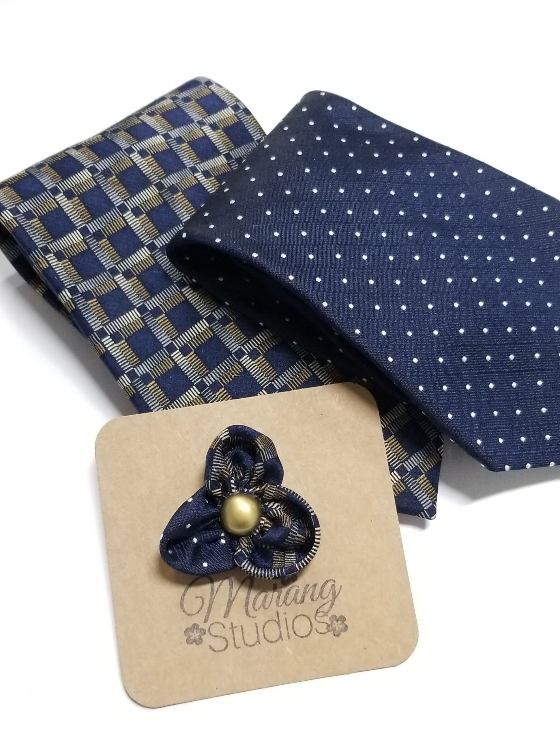 Memory Pillow made from Neckties — Memorable Handmade Gifts