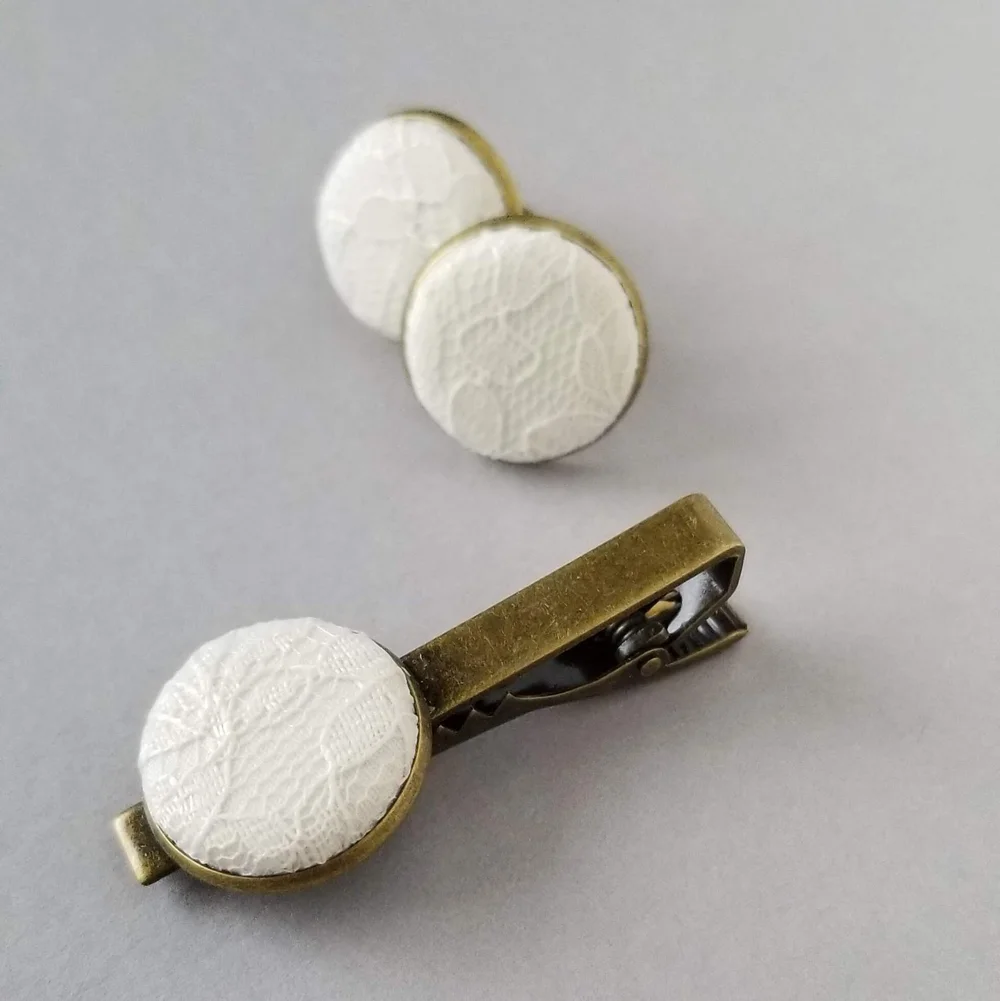 Linen Cufflinks — Memorable Handmade Gifts