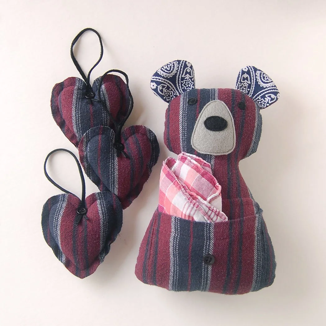 Memory Pillow made from Neckties — Memorable Handmade Gifts