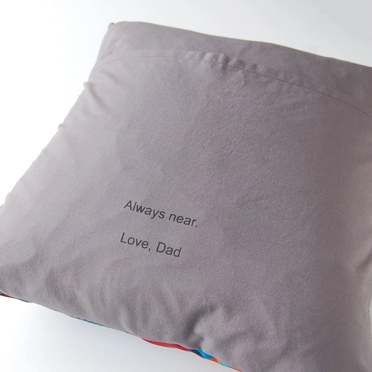 Memory Pillow made from Neckties — Memorable Handmade Gifts