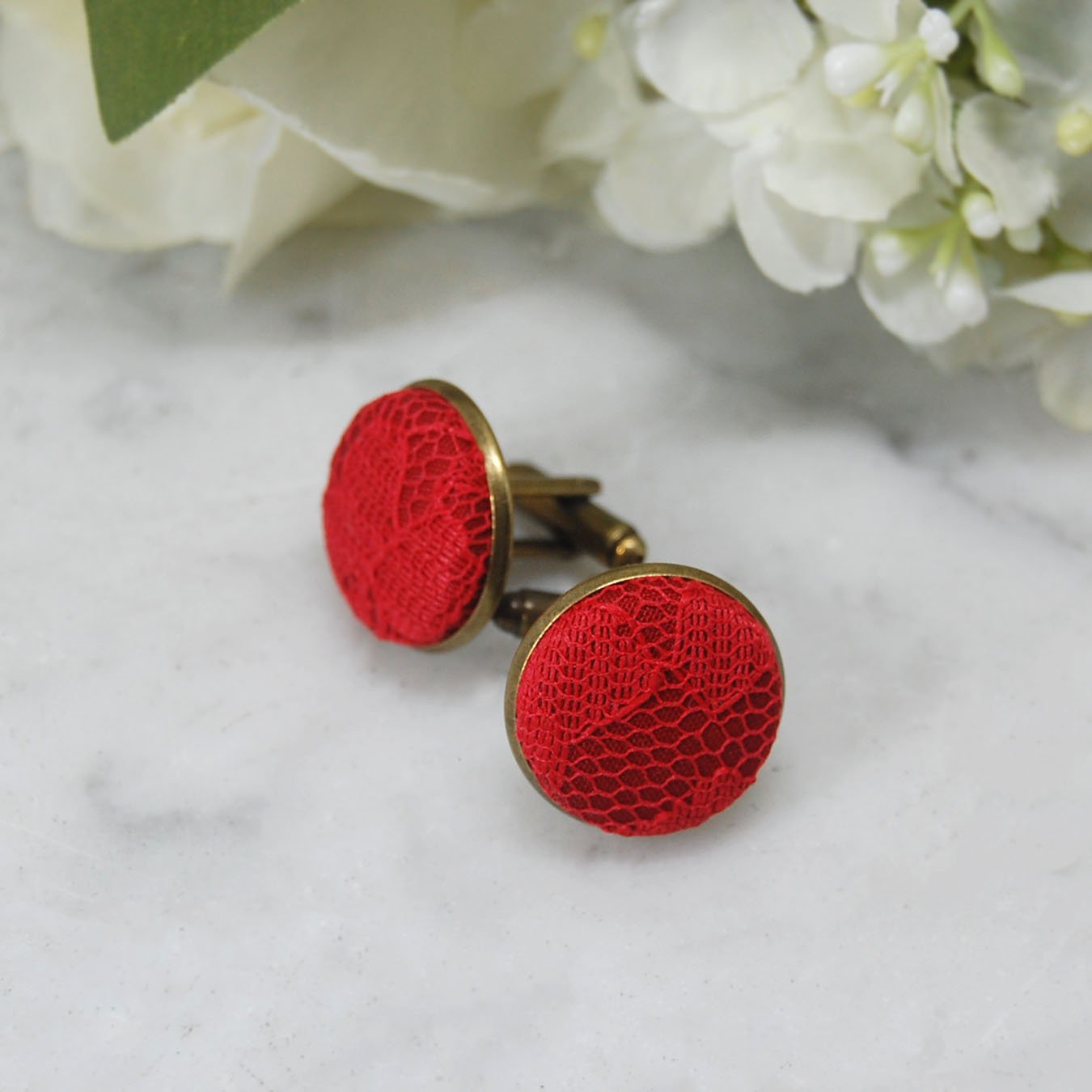 Linen Cufflinks — Memorable Handmade Gifts