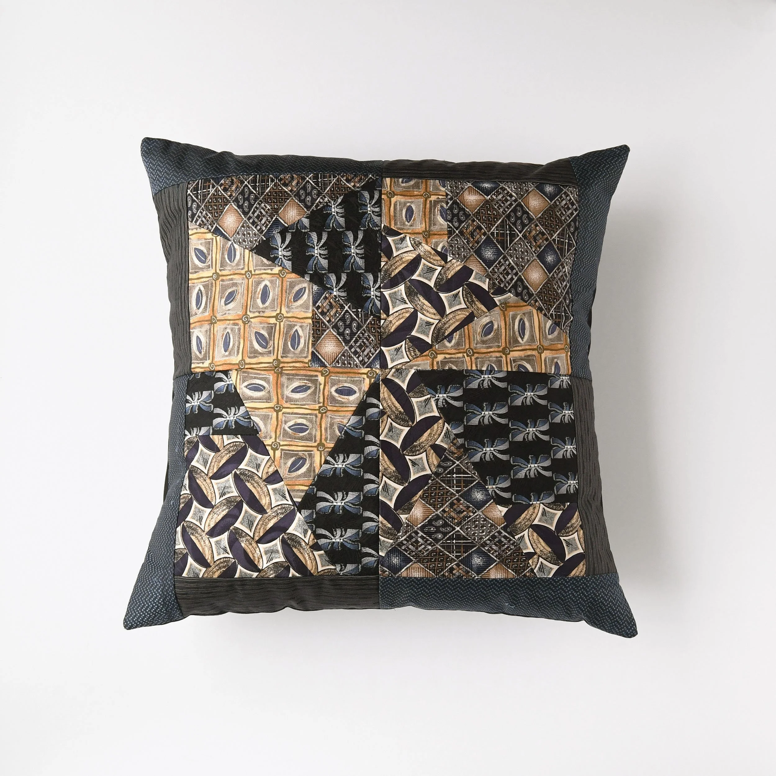 Memory Pillow made from Neckties — Memorable Handmade Gifts