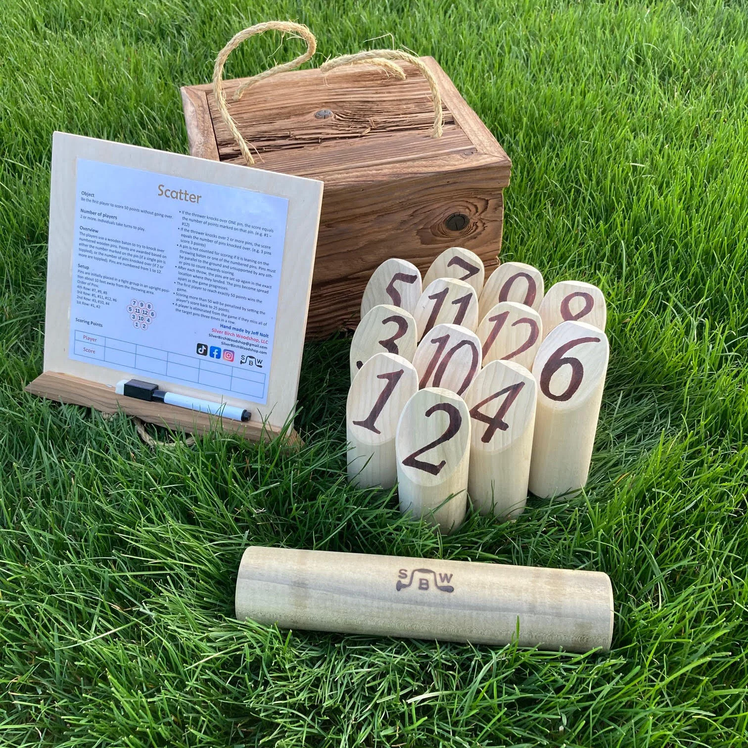 Lawn Games — Silver Birch Woodshop, LLC