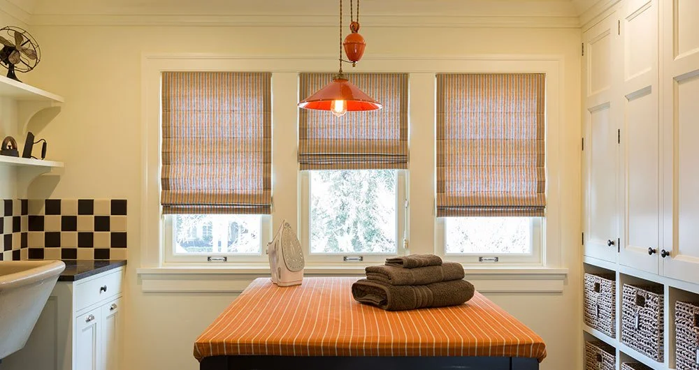 Custom Roman Shades