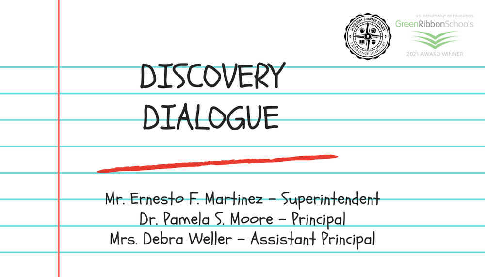 Discovery Dialogue — Discovery Charter School
