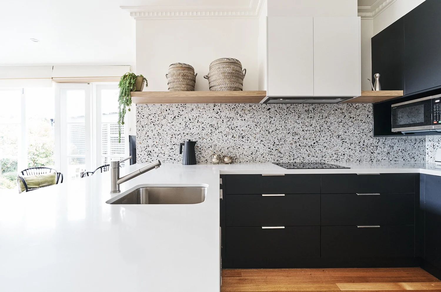 Compact Kitchen Renovation Toorak — Wood Wizards Kitchens