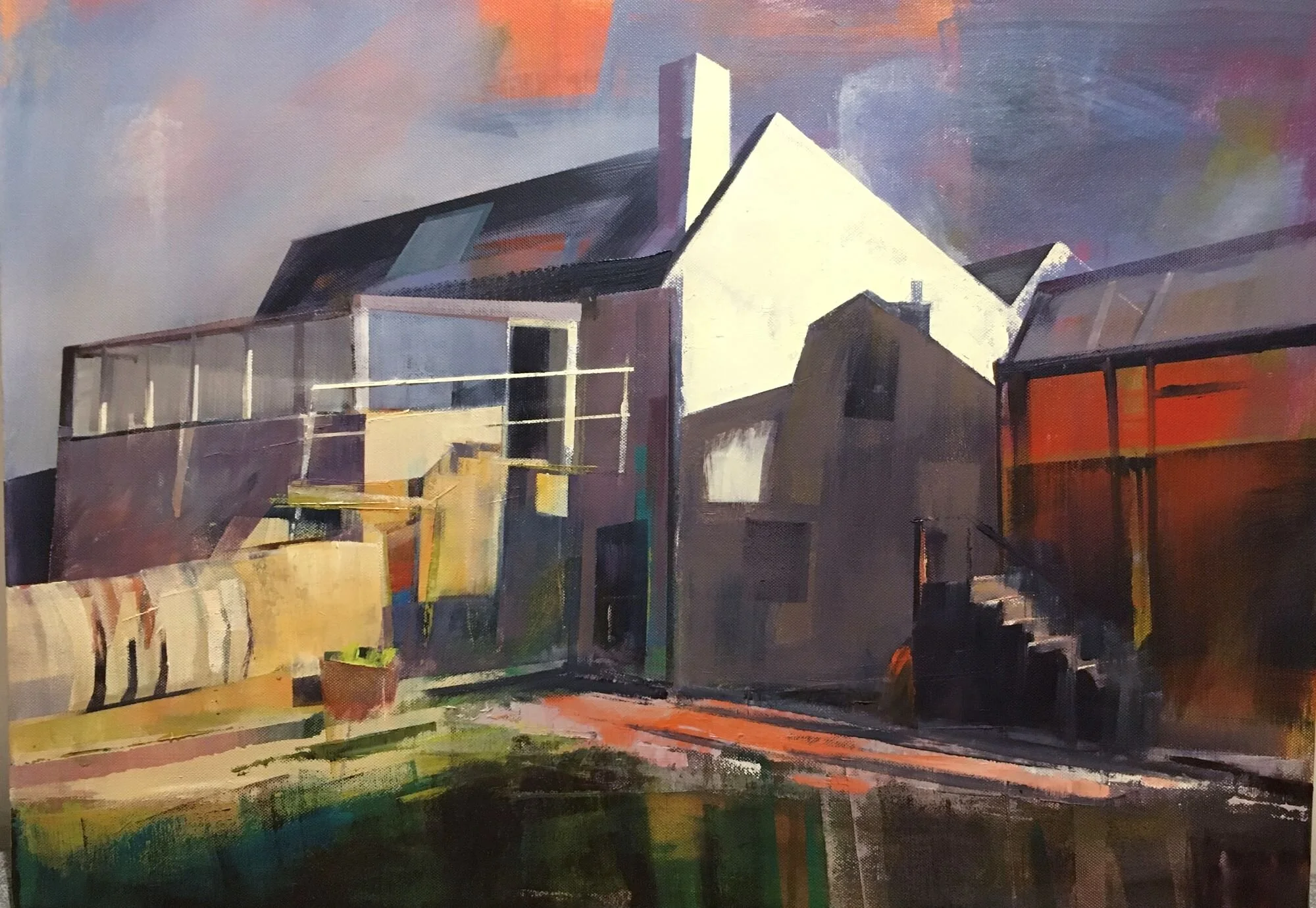 Anne Rowland: Artist based in Sheffield producing vibrant paintings