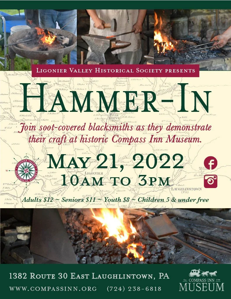 Hammer in Blacksmithing Event — Ligonier Valley Historical Society