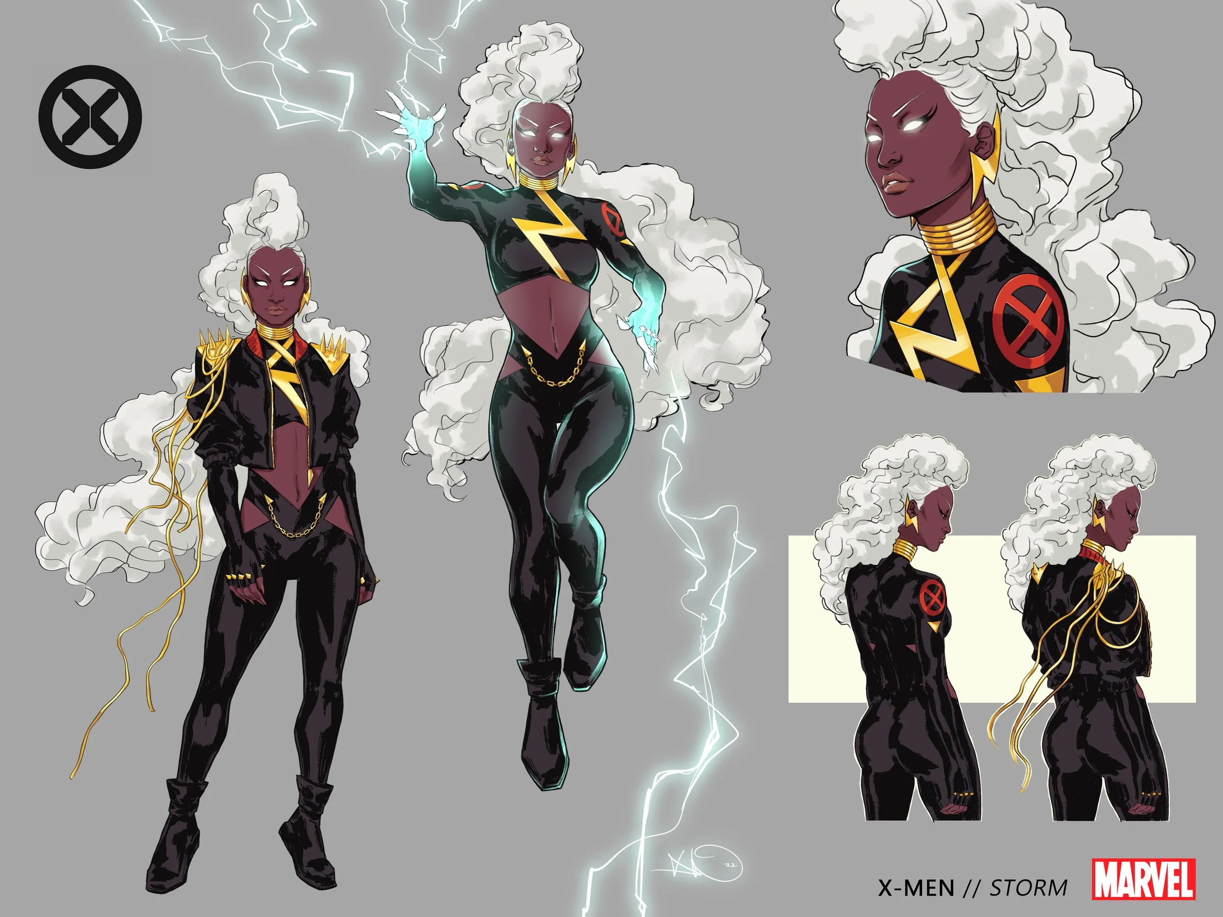 Storm Design Sheets — The Art of Ashley A. Woods