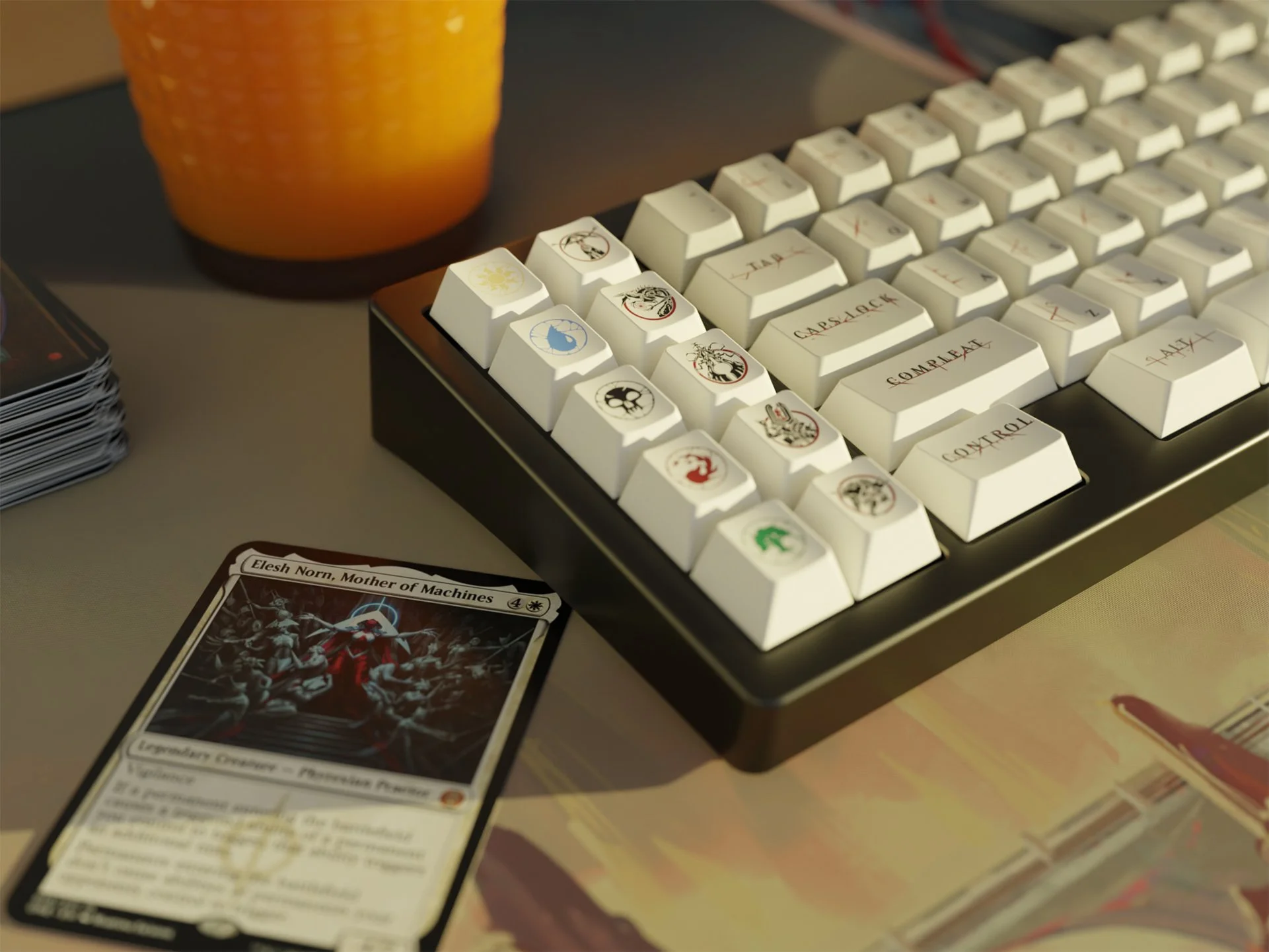 MTG/Hasbro now doing keycaps, deskmats and keyboards | Magic: The Gathering