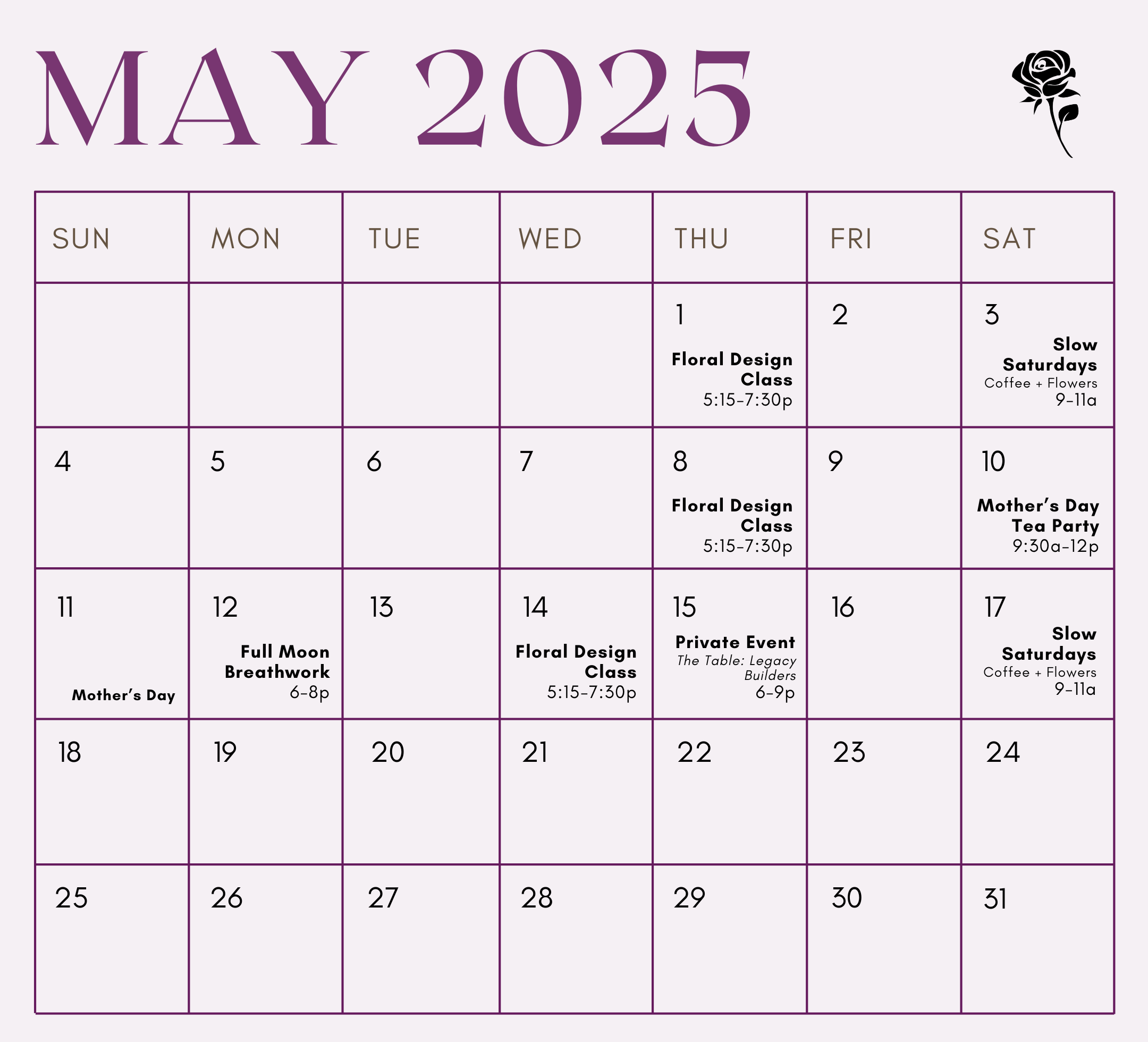 Experiences — Fillmore Flower Farm