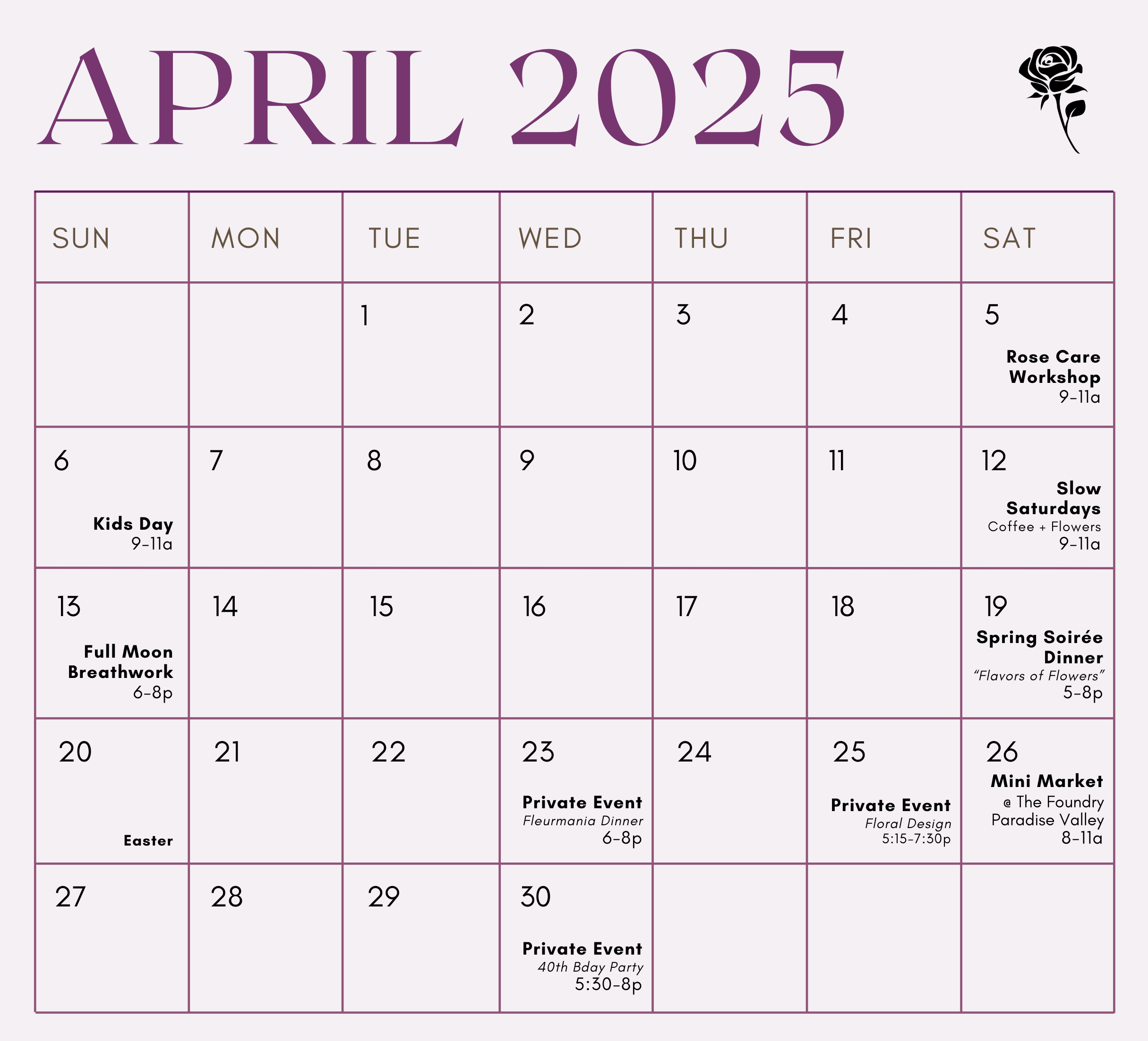 Experiences — Fillmore Flower Farm