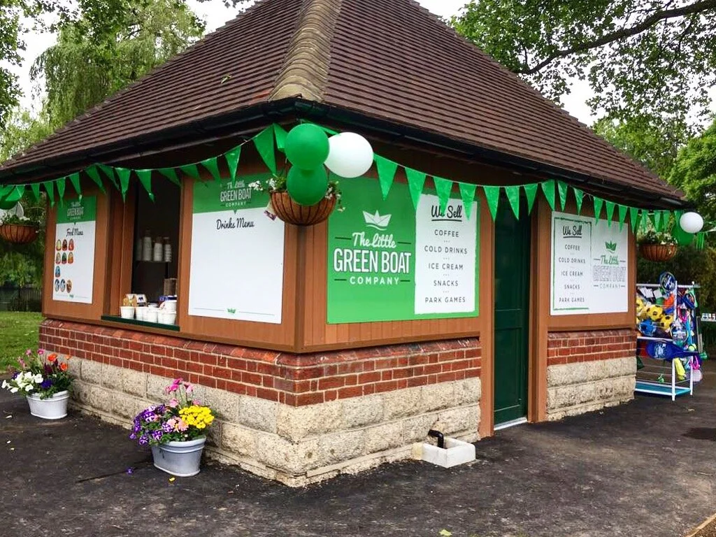 Staines Riverside Café — The Little Green Boat Company