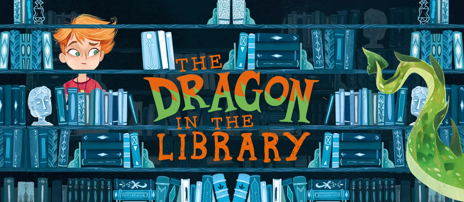 The Dragon in the Library (Book 1) — Louie Stowell