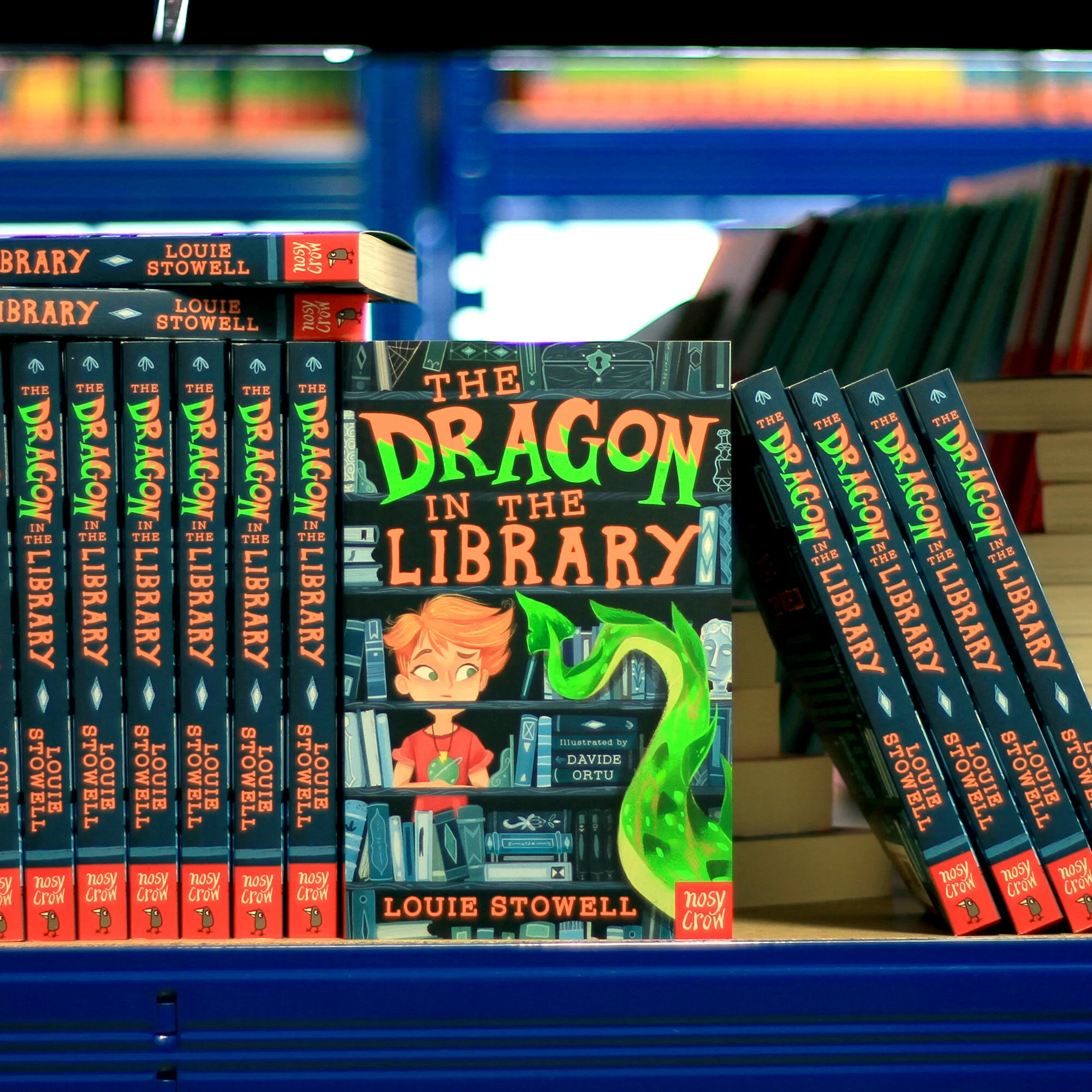 The Dragon in the Library (Book 1) — Louie Stowell