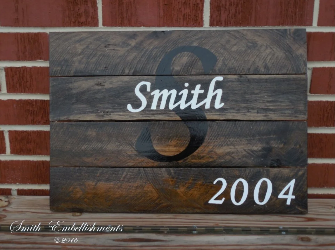 Personalized Name Signs Wood