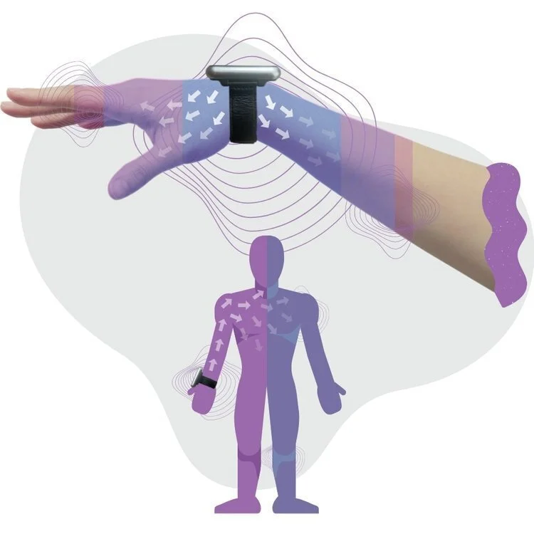 WAVwatch Sound Wave Therapy Device for Enhanced Self-Care