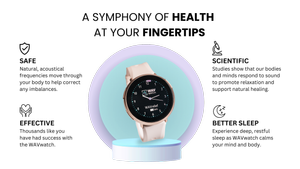 WAVwatch Sound Wave Therapy Device for Enhanced Self-Care
