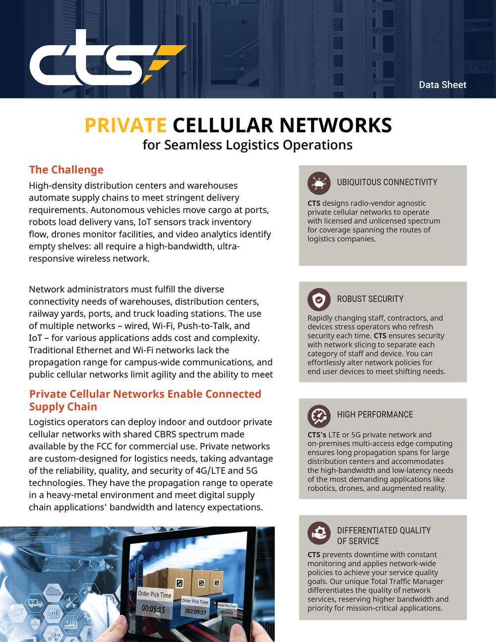 Collateral — Communication Technology Services