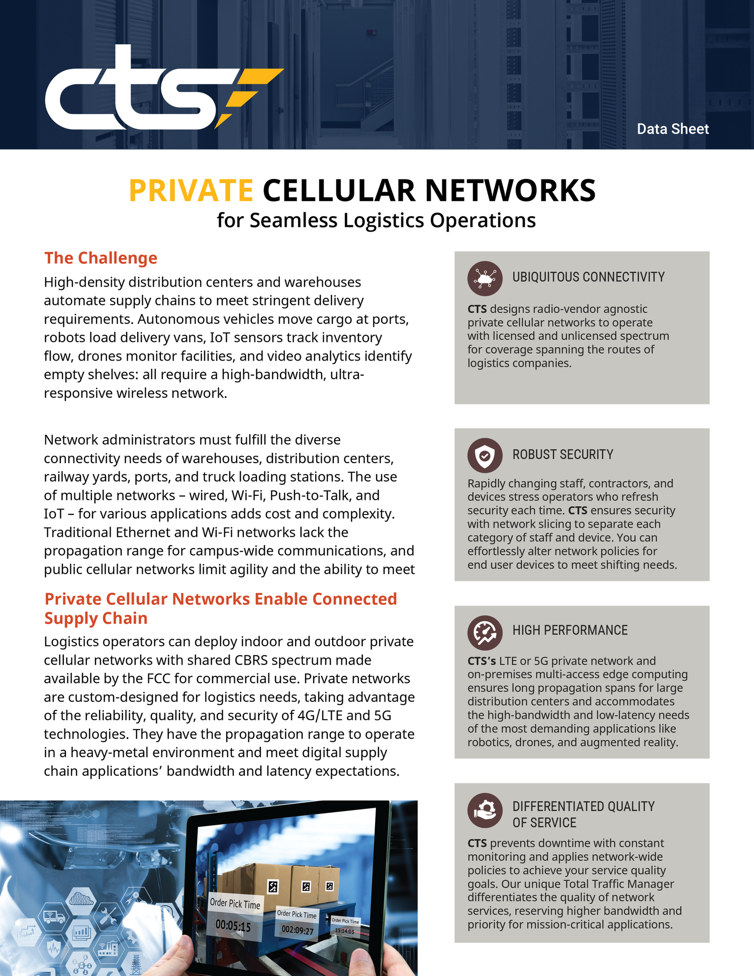 Collateral — Communication Technology Services